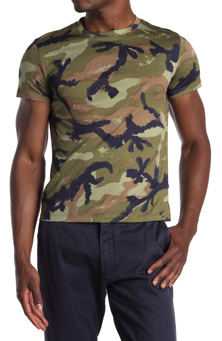 Valentino Camo Short Sleeve T-Shirt | Nordstromrack