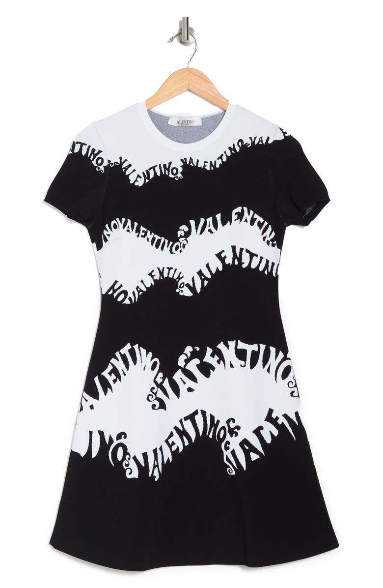 Valentino Abito Script Pattern Dress | Nordstromrack