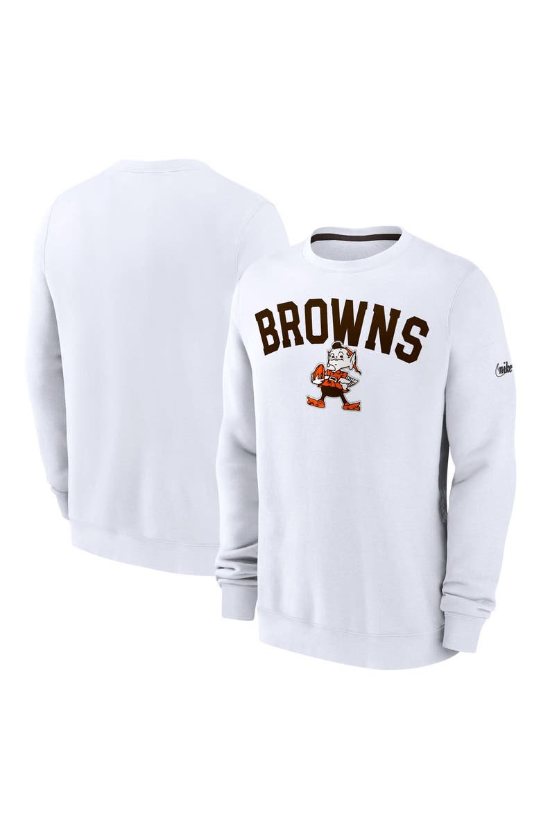 Nike Men's Nike White Cleveland Browns Gridiron Classics Athletic ...