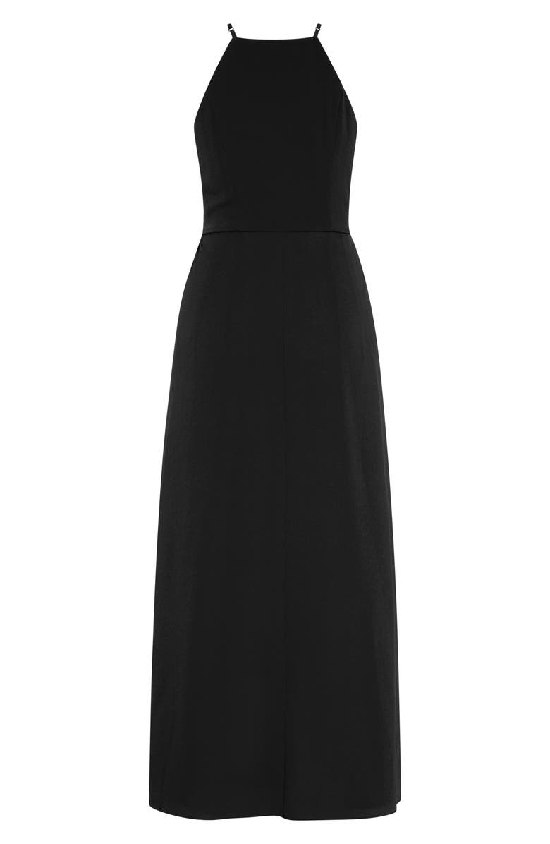 City Chic Divine Overlay Racerback Maxi Dress | Nordstromrack