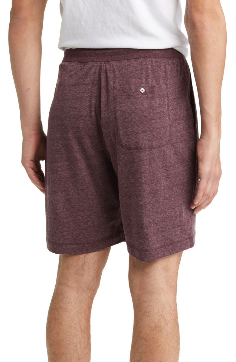 Daniel Buchler Heathered Recycled Cotton Blend Pajama Shorts ...
