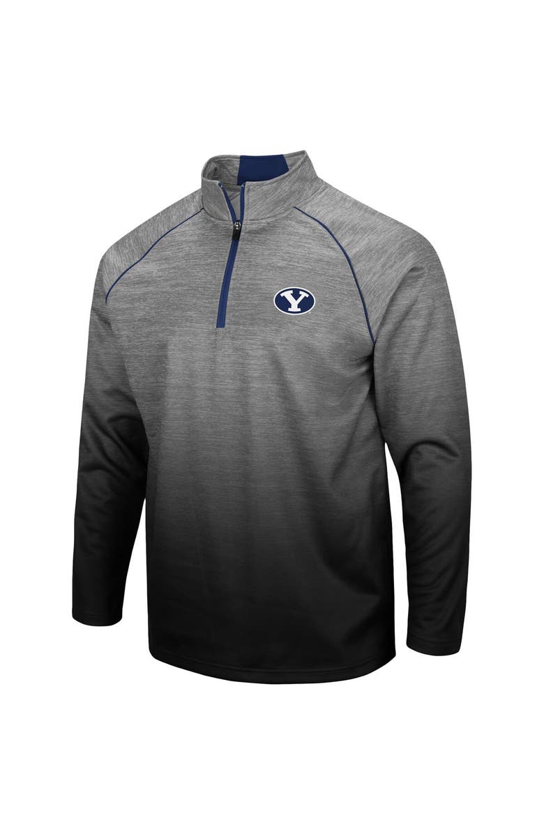 COLOSSEUM Men's Colosseum Heathered Gray BYU Cougars Sitwell Raglan ...