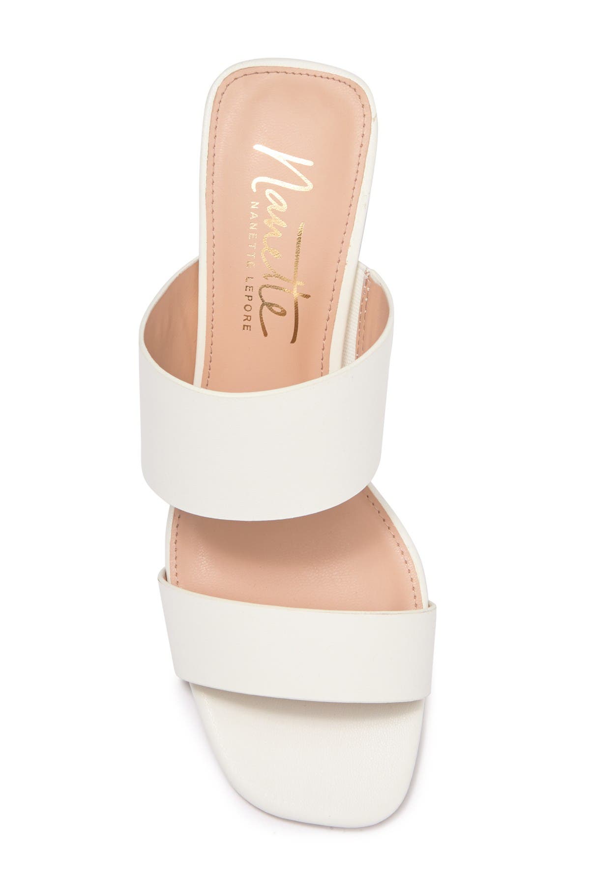 NANETTE NANETTE FOOTWR Ellie Resin Block Heel Sandal | Nordstromrack