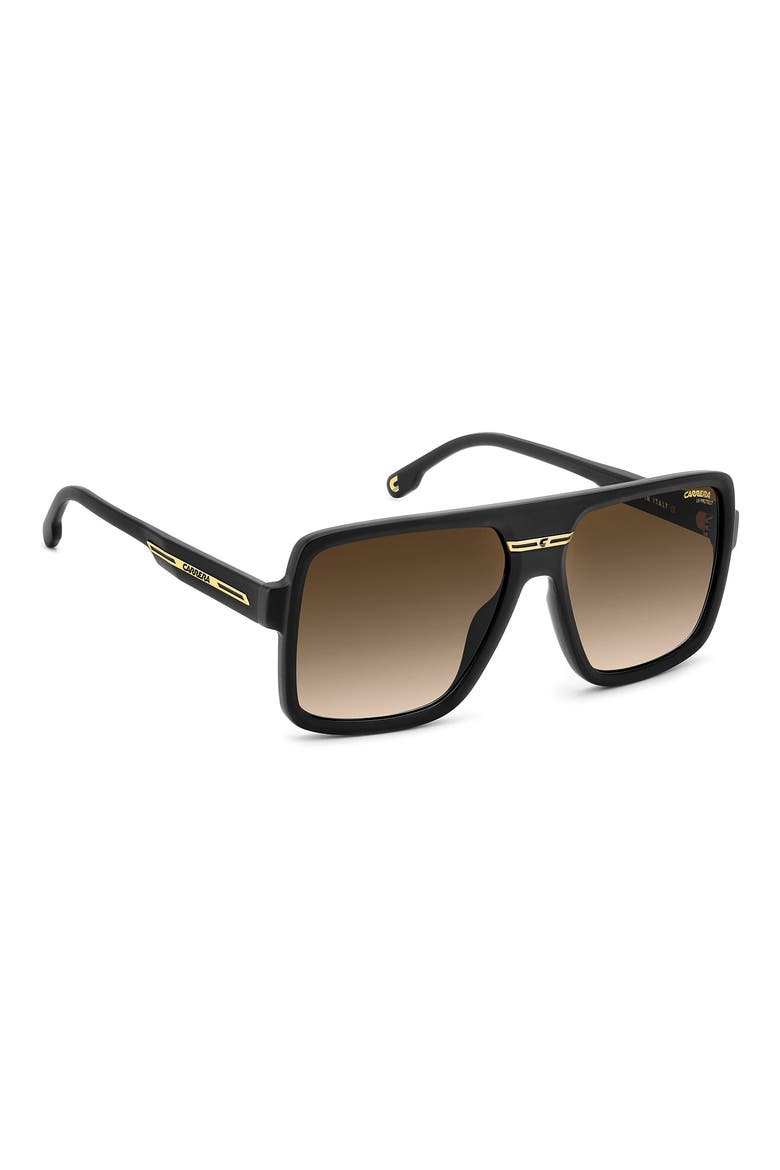 Victory 59mm Gradient Rectangular Flat Top Sunglasses (Men) | Nordstrom