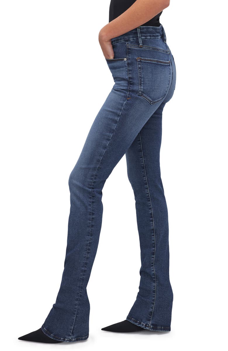 Good American Good Legs Crop Micro Bootcut Jeans | Nordstromrack