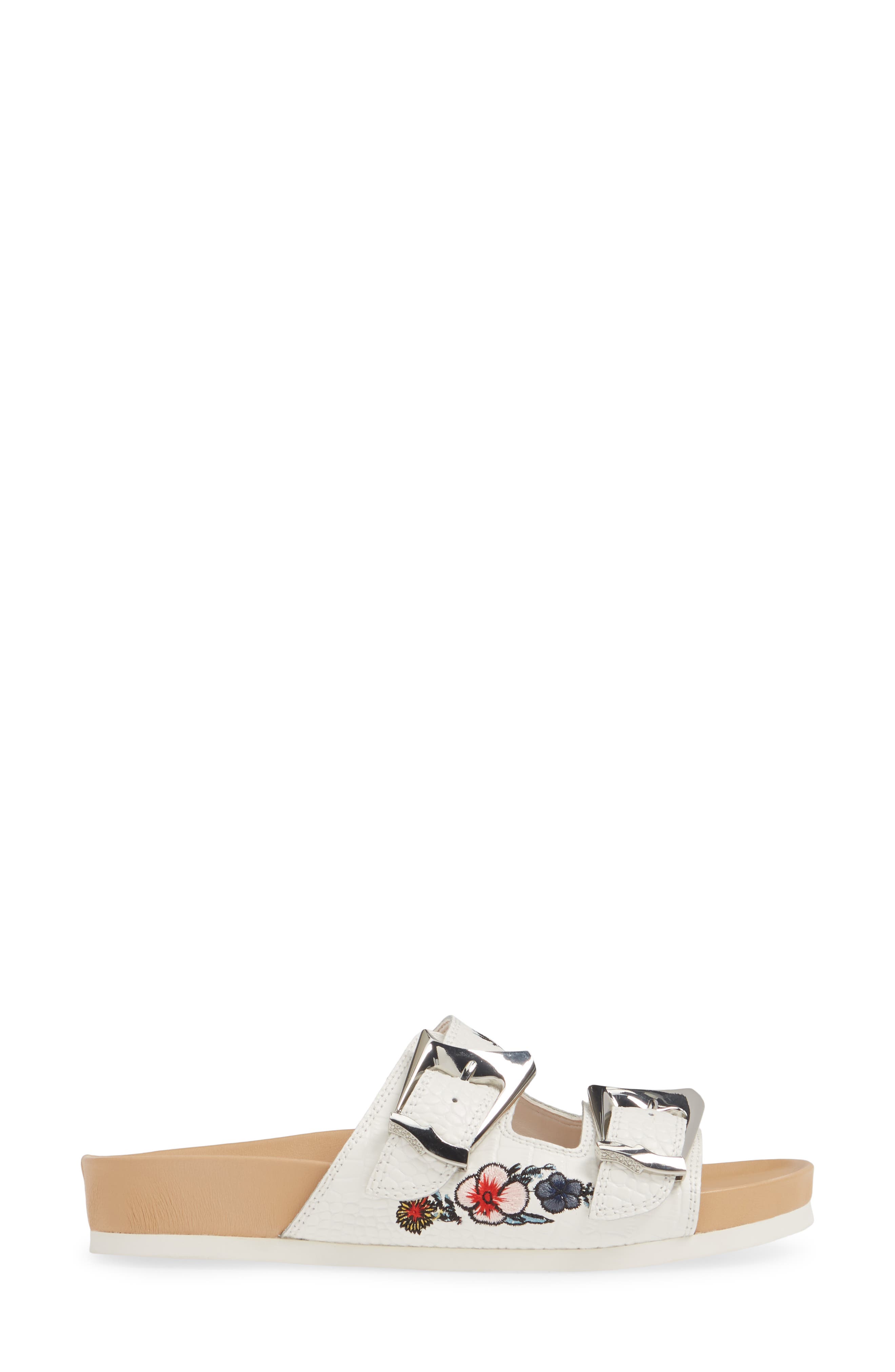 Donald Pliner Baylie Embroidered Slide Sandal (Women) | Nordstrom