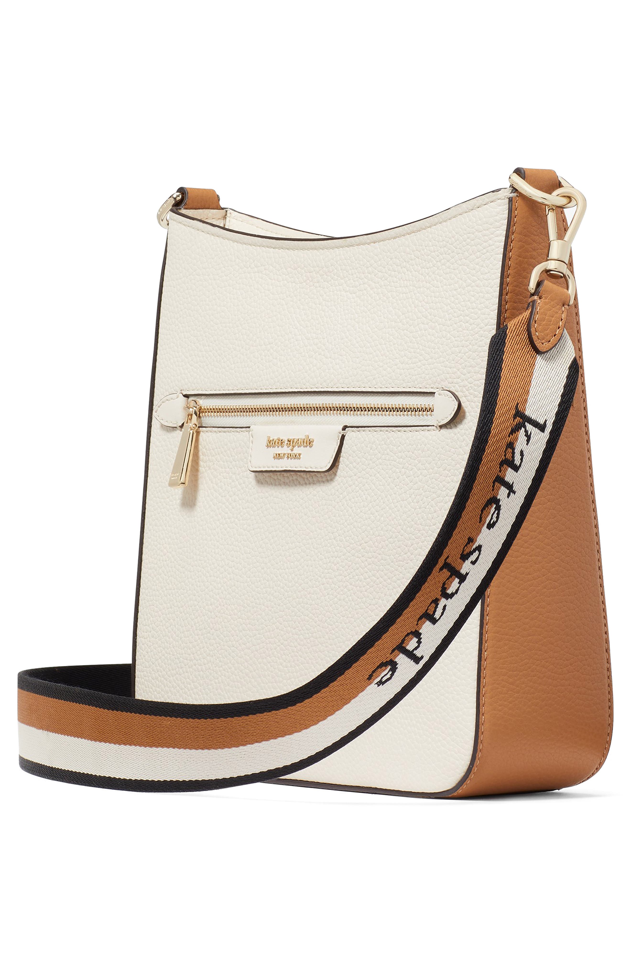 Kate Spade New York hudson colorblock pebble leather crossbody bag ...