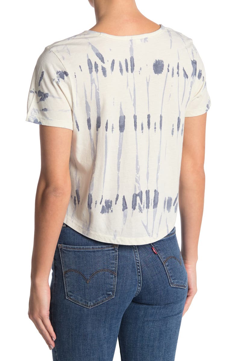Threads 4 Thought Maggie Tie-Dye Stripe Crop T-Shirt | Nordstromrack