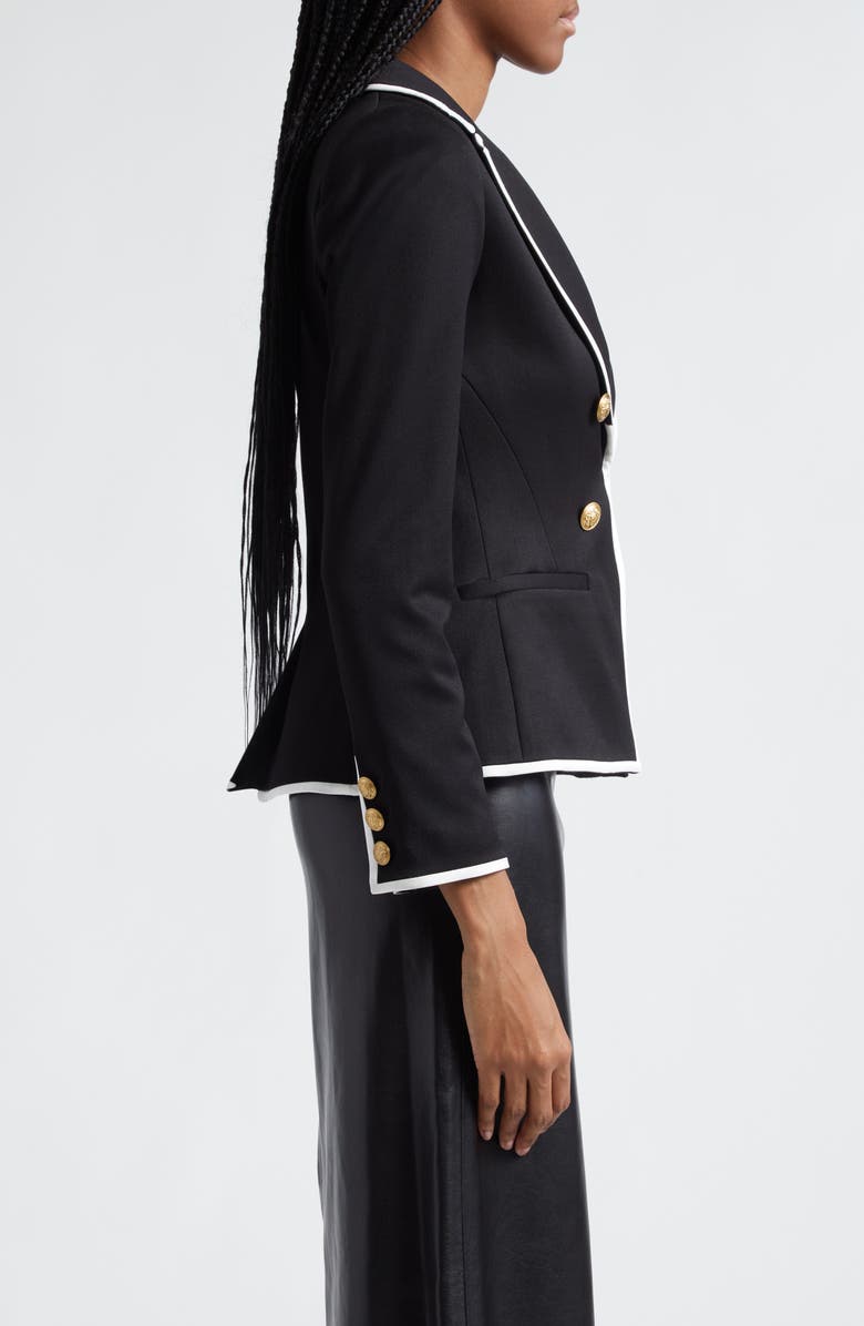 Alice + Olivia Mya Contrast Blazer | Nordstrom