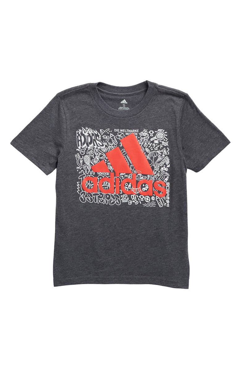 adidas Kids' Doodle Box Logo Tee | Nordstromrack