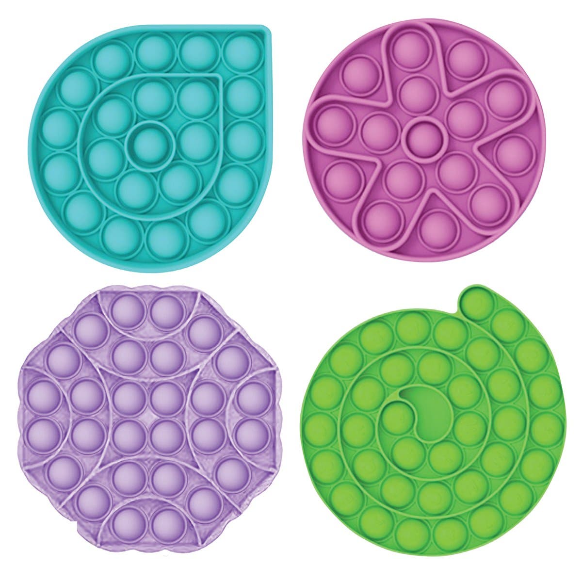 Kaplan Early Learning Company Multi-Sensory Fidget Popper & Sequin Kit ...
