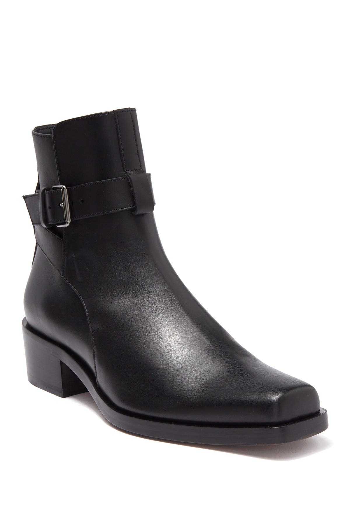 Square Toe Buckle Ankle Boot (Men) | Nordstromrack
