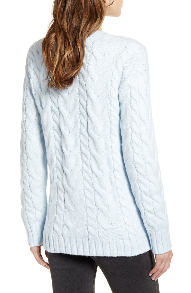 Rachel Parcell Cable Knit Sweater | Nordstrom
