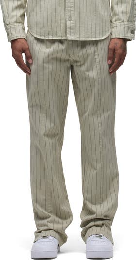 Hudson Jeans Walker Pinstripe Cotton Stretch Twill Trouser Pants ...