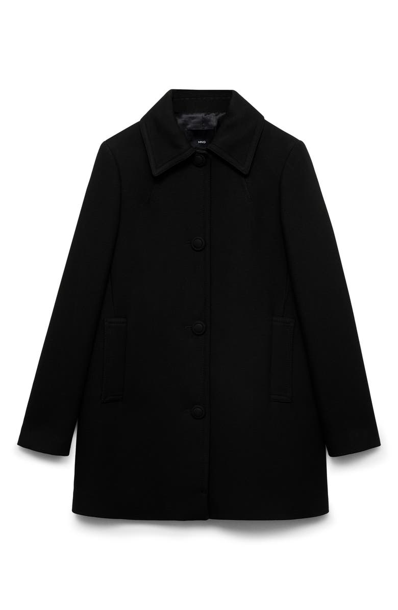 MANGO Button-Front Coat | Nordstrom