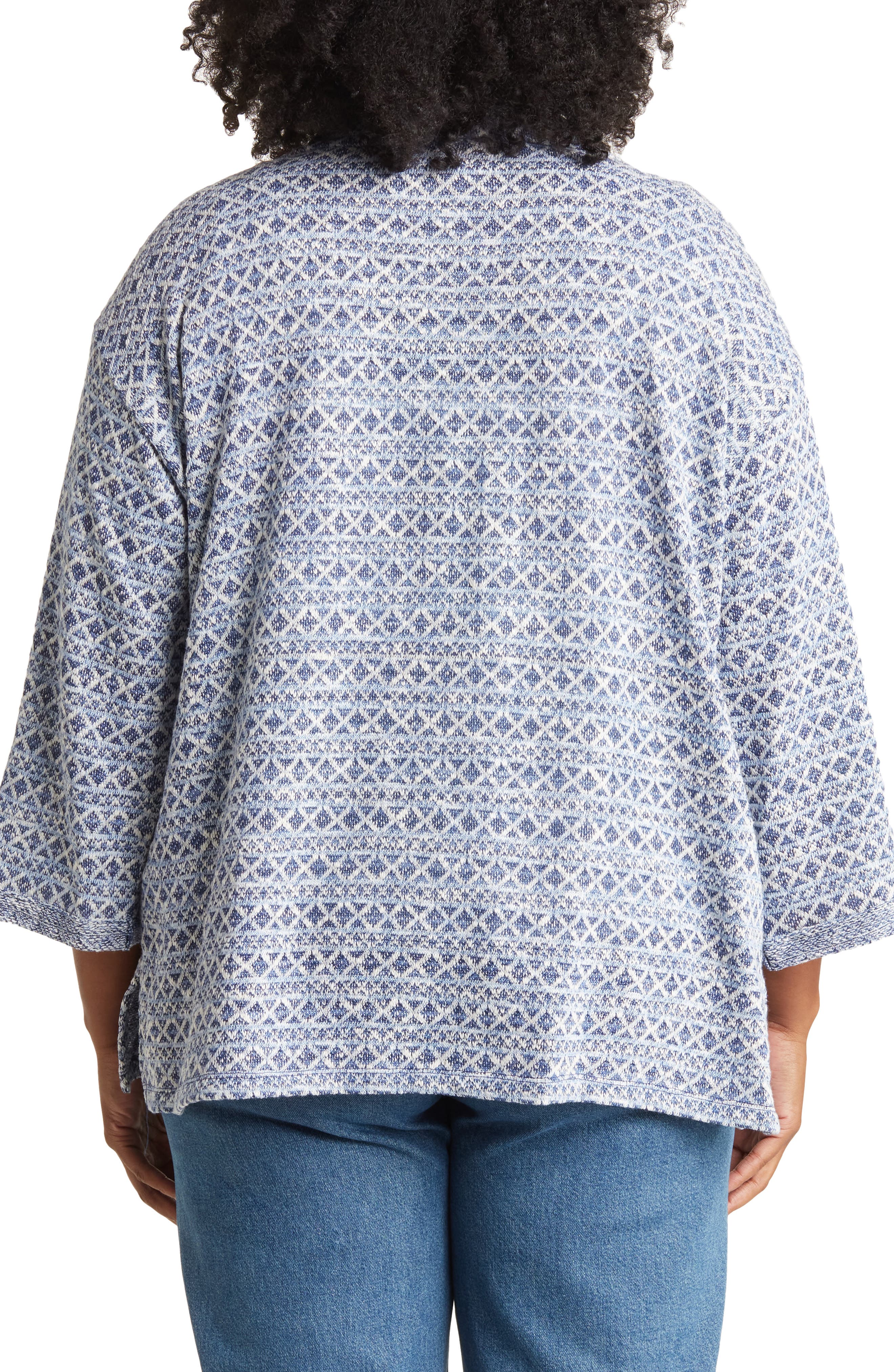 RUBY RD Marled Geo Knit Half-Zip Pullover | Nordstromrack