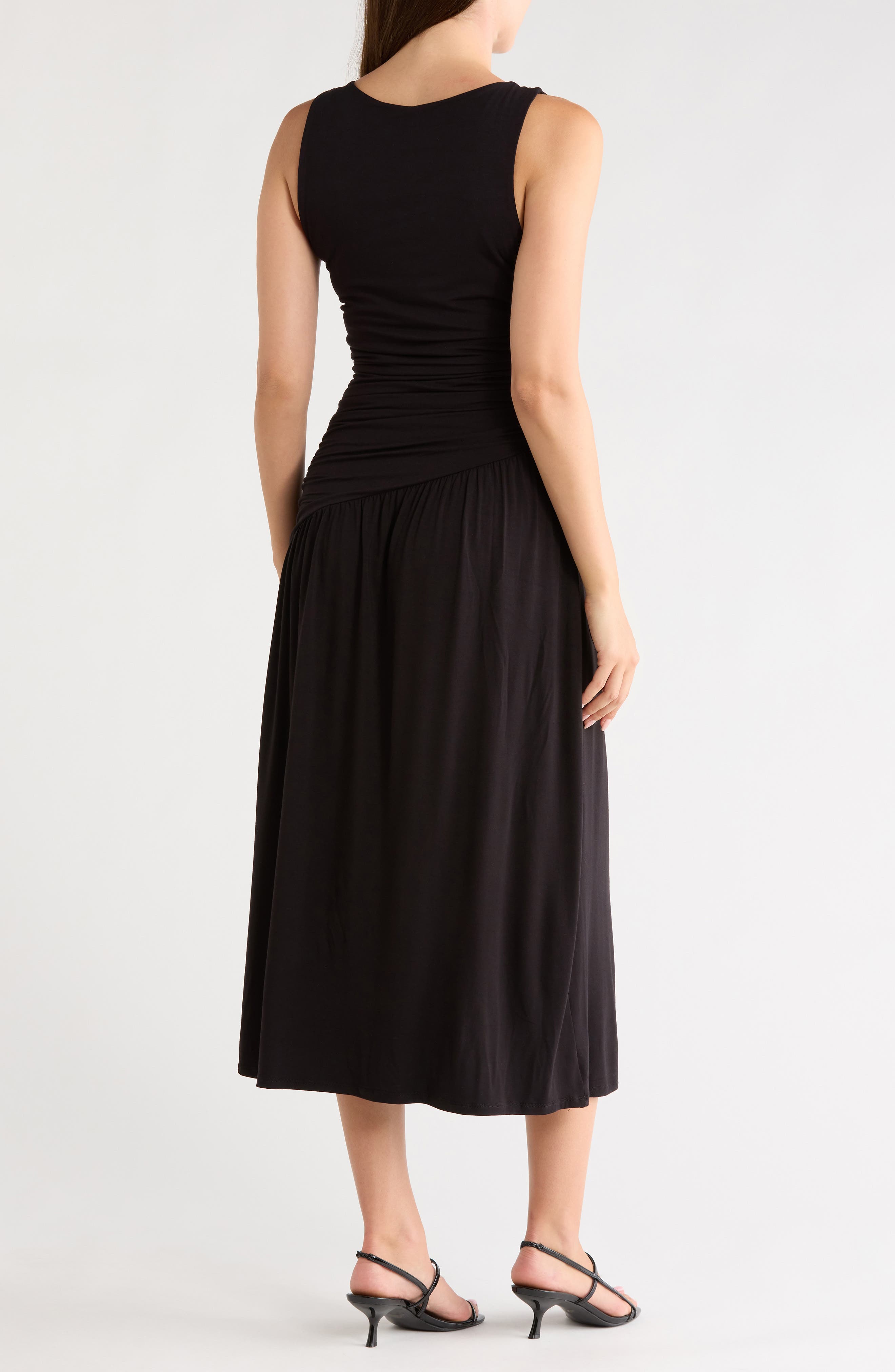 WEST K Ruched Ring Midi Dress (Women) | Nordstromrack