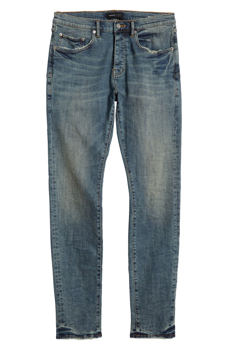 PURPLE BRAND Vintage Quartz Distressed Slim Stretch Jeans | Nordstromrack