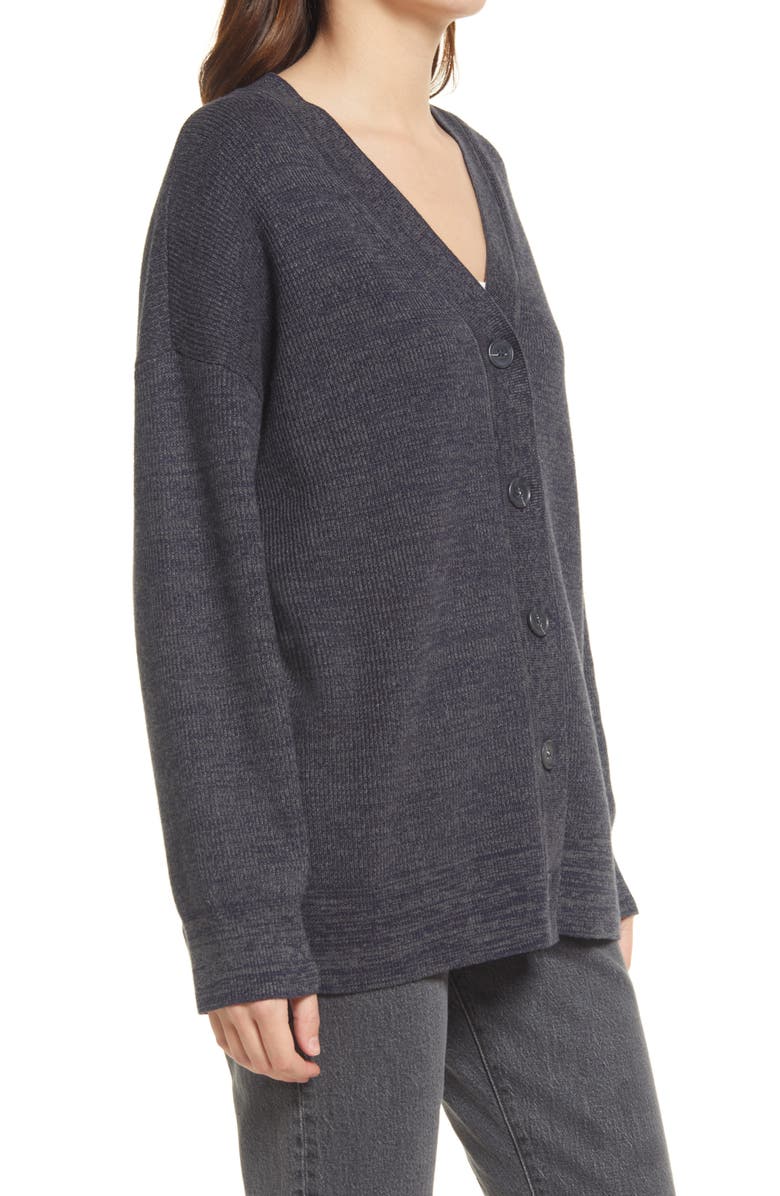 Treasure & Bond Cotton Blend Marled Cardigan | Nordstromrack