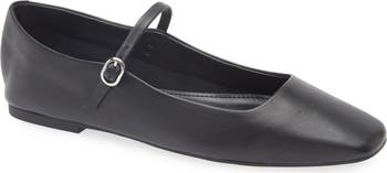 Steve Madden Marree Leather Mary Jane Flat (Women) | Nordstromrack