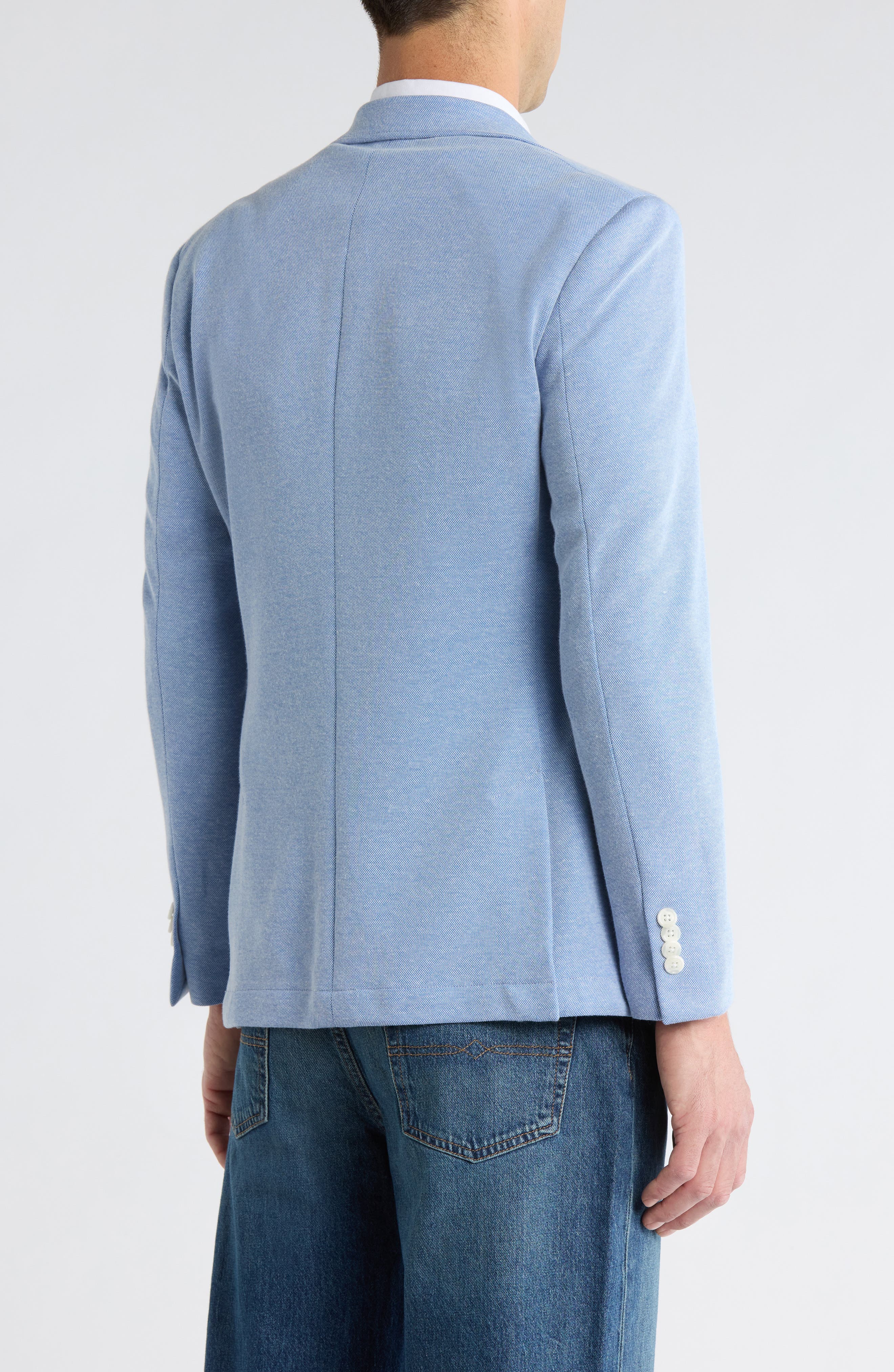 Lucky Brand Bird's Eye Piqué Knit Sport Coat | Nordstromrack