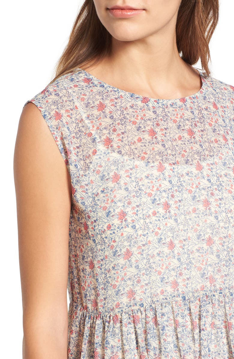 Madewell Sharon Tie Back Minidress | Nordstromrack