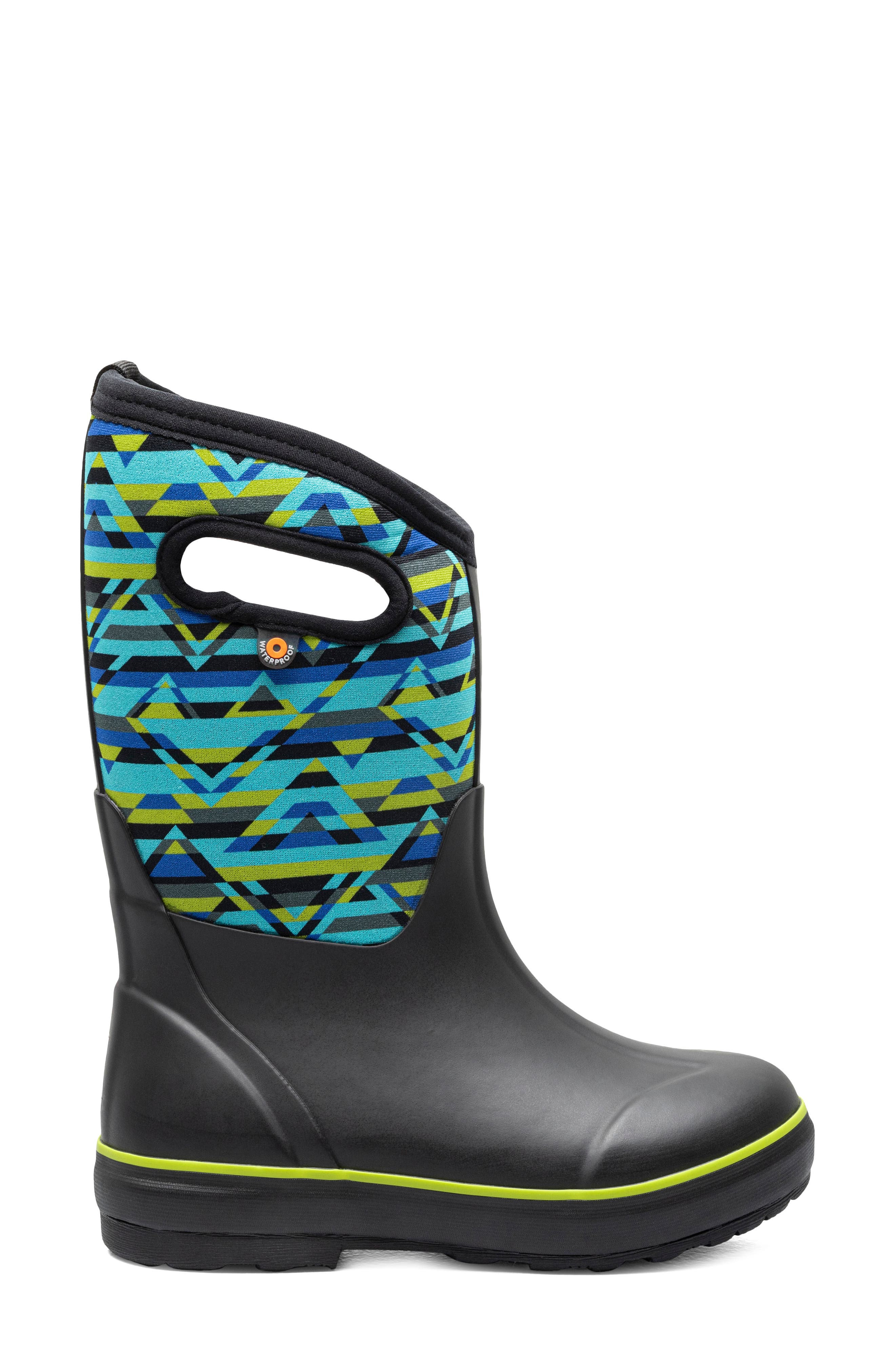 Bogs Kids' Classic Mountain Geo Waterproof Insulated Boot | Nordstromrack