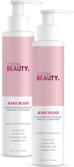 CORTEX BEAUTY Bare Bliss Ultra Hydrating Moroccan Argan Oil Conditioner ...
