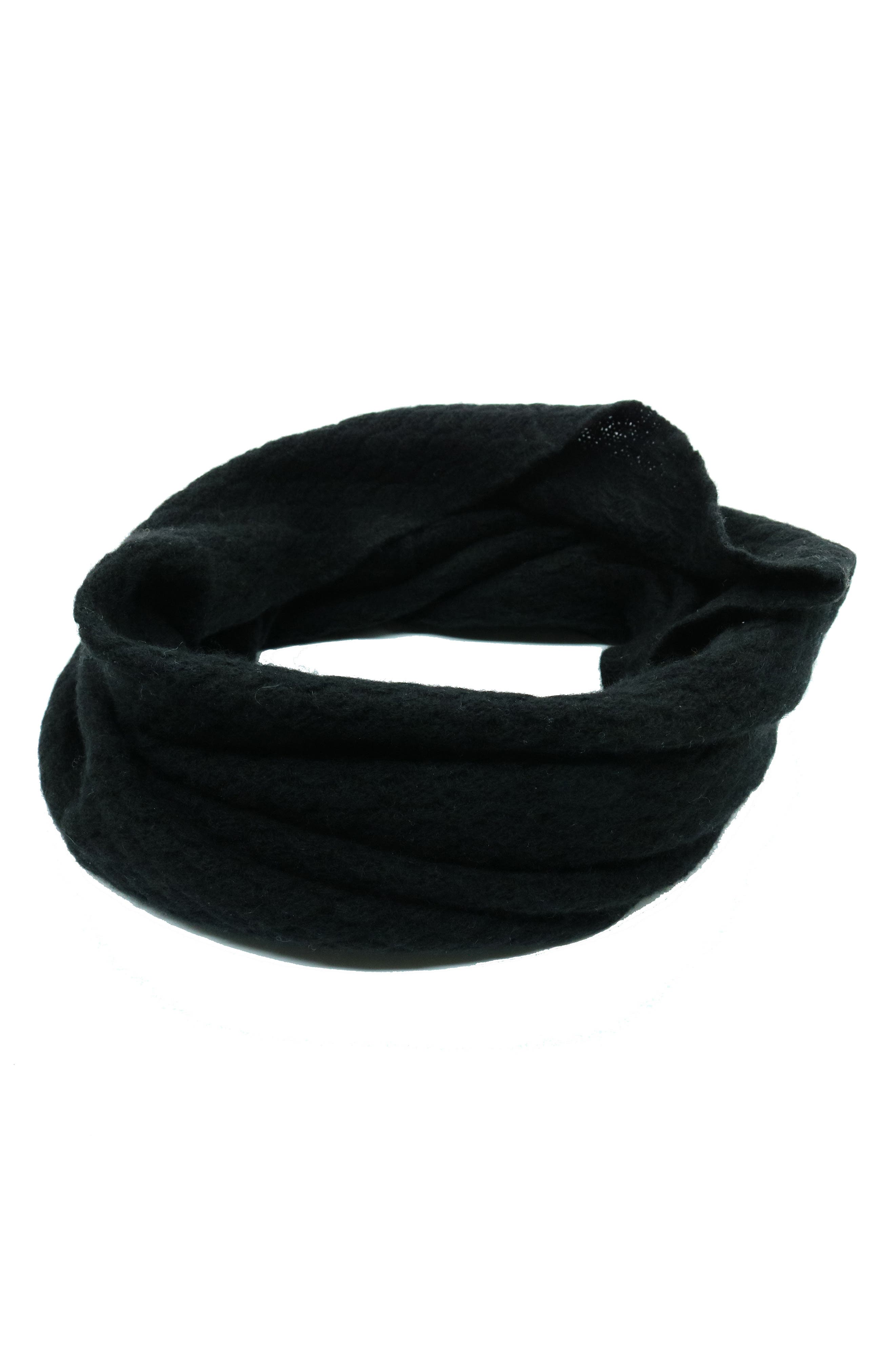 Portolano Basketweave Stitch Cashmere Infinity Scarf | Nordstromrack