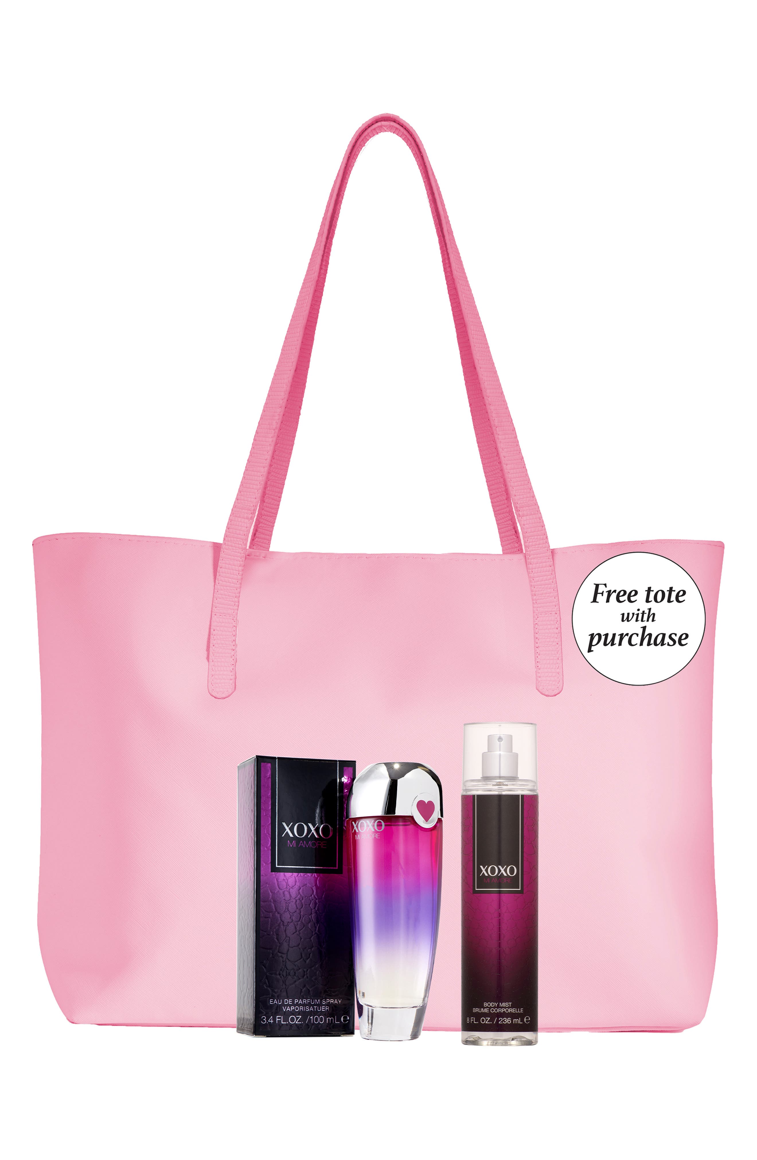 XOXO Mi Amore 2-Piece Eau de Parfum & Tote Bag Set | Nordstromrack