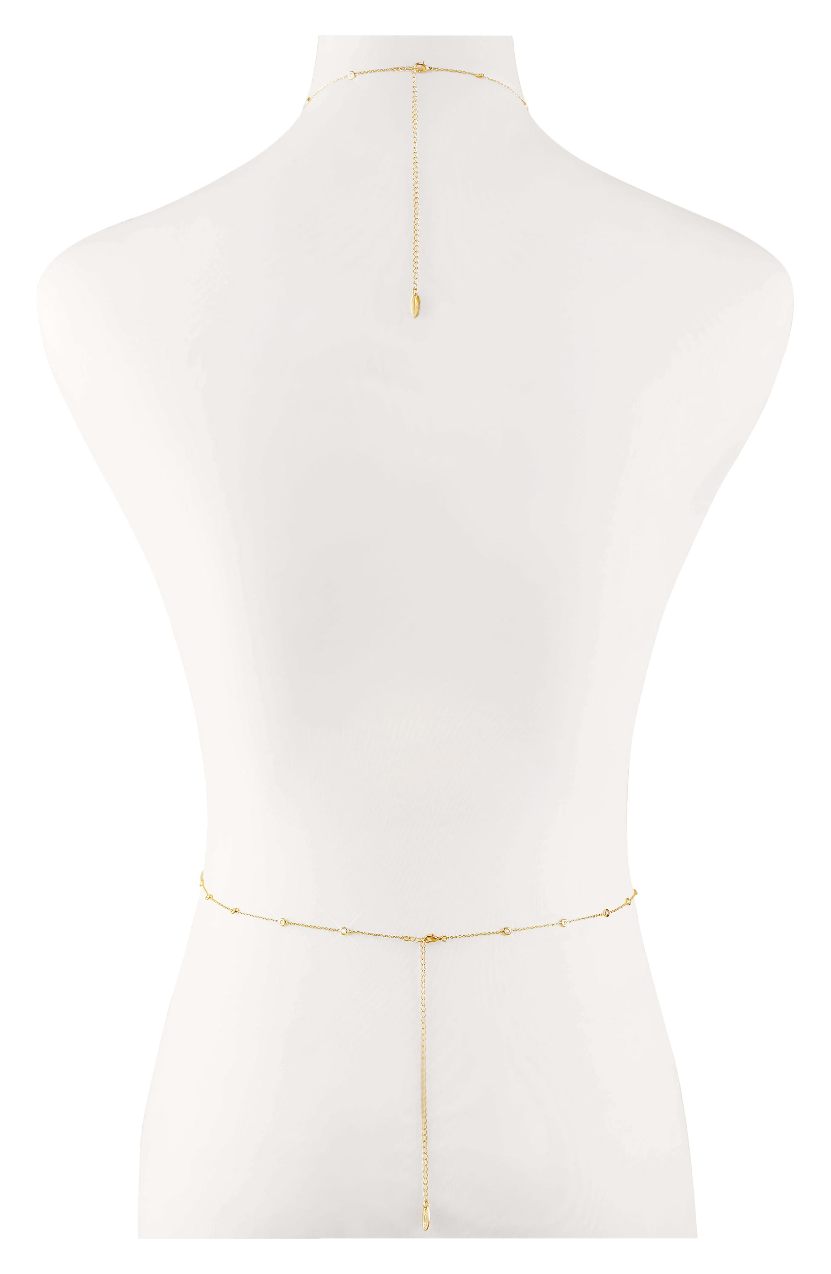 Ettika Simple X Body Chain | Nordstrom