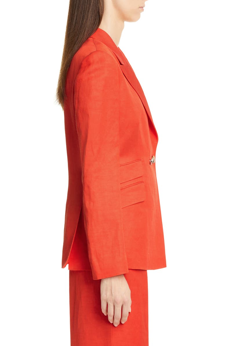 PARTOW Rose Double Breasted Linen Blend Jacket | Nordstrom