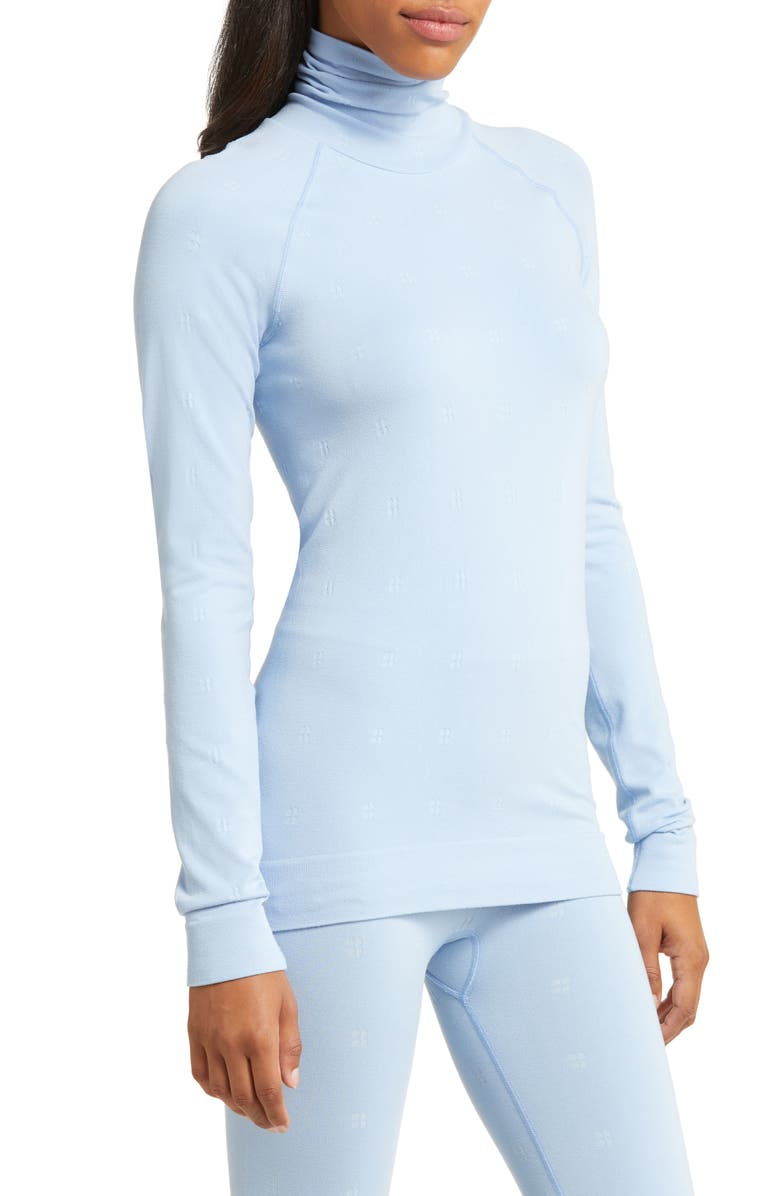 Sweaty Betty Logo Funnel Neck Base Layer Top | Nordstrom