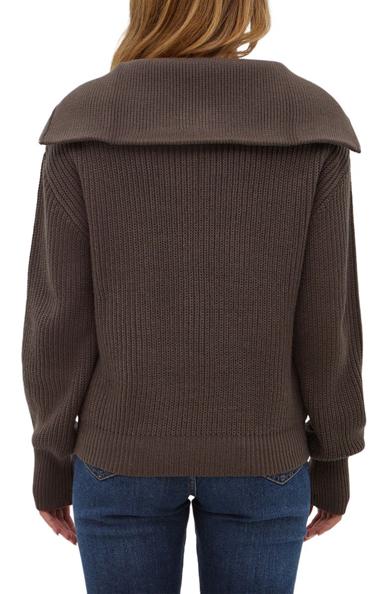 Bench. Thurynn Oversize Quarter Zip Sweater | Nordstromrack