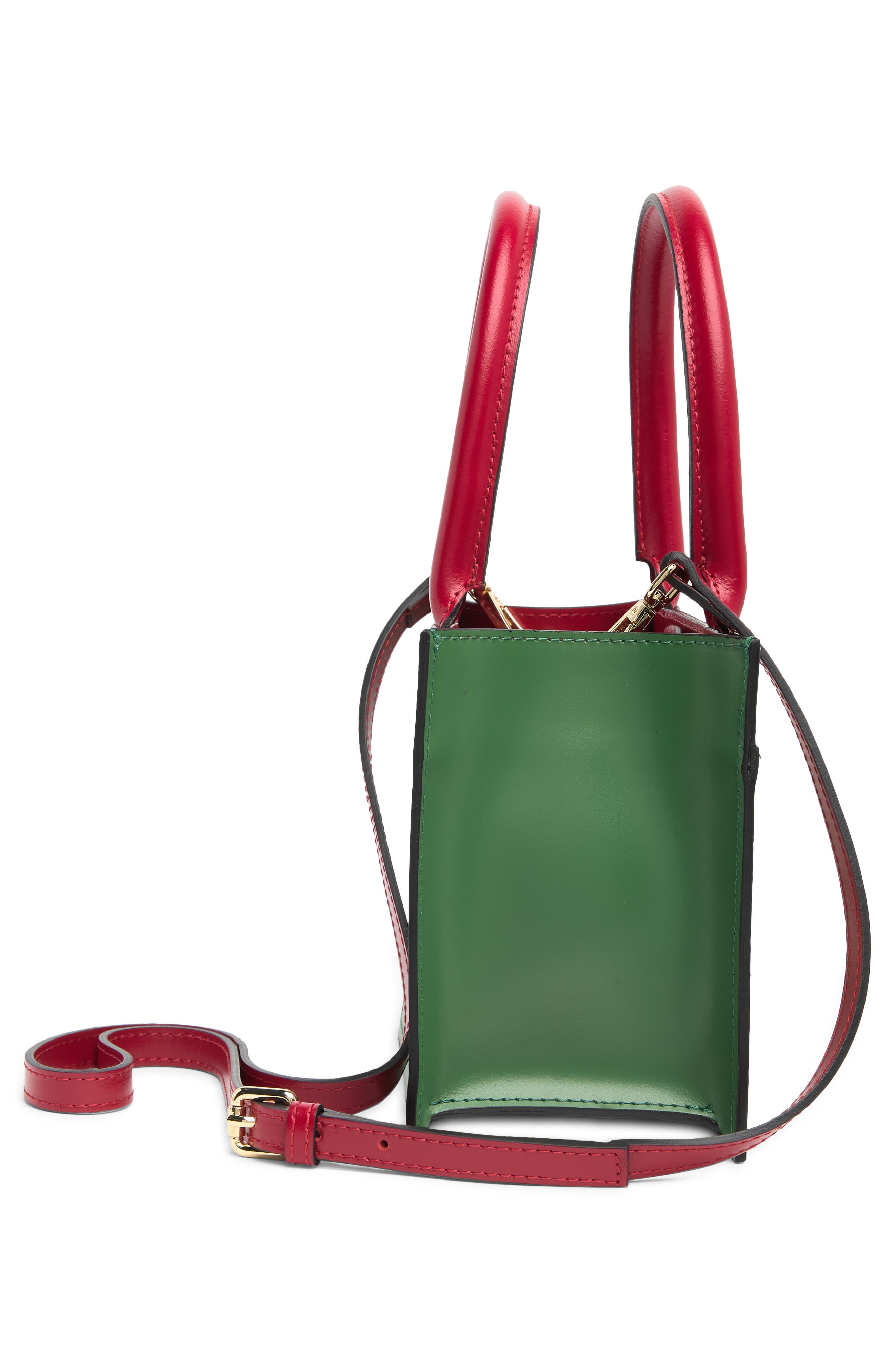VALENTINO BY MARIO VALENTINO Marie Lavoro Gold-Tone Logo Leather ...