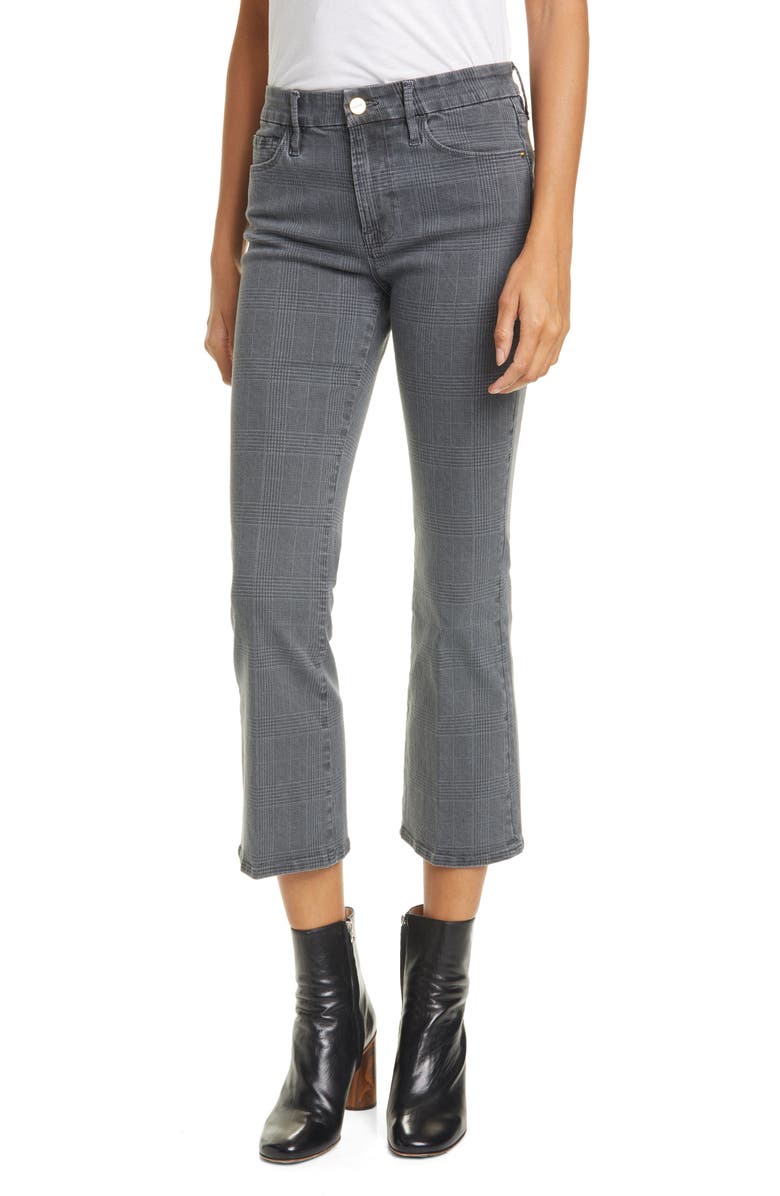FRAME Le Crop High Waist Mini Bootcut Pants | Nordstromrack