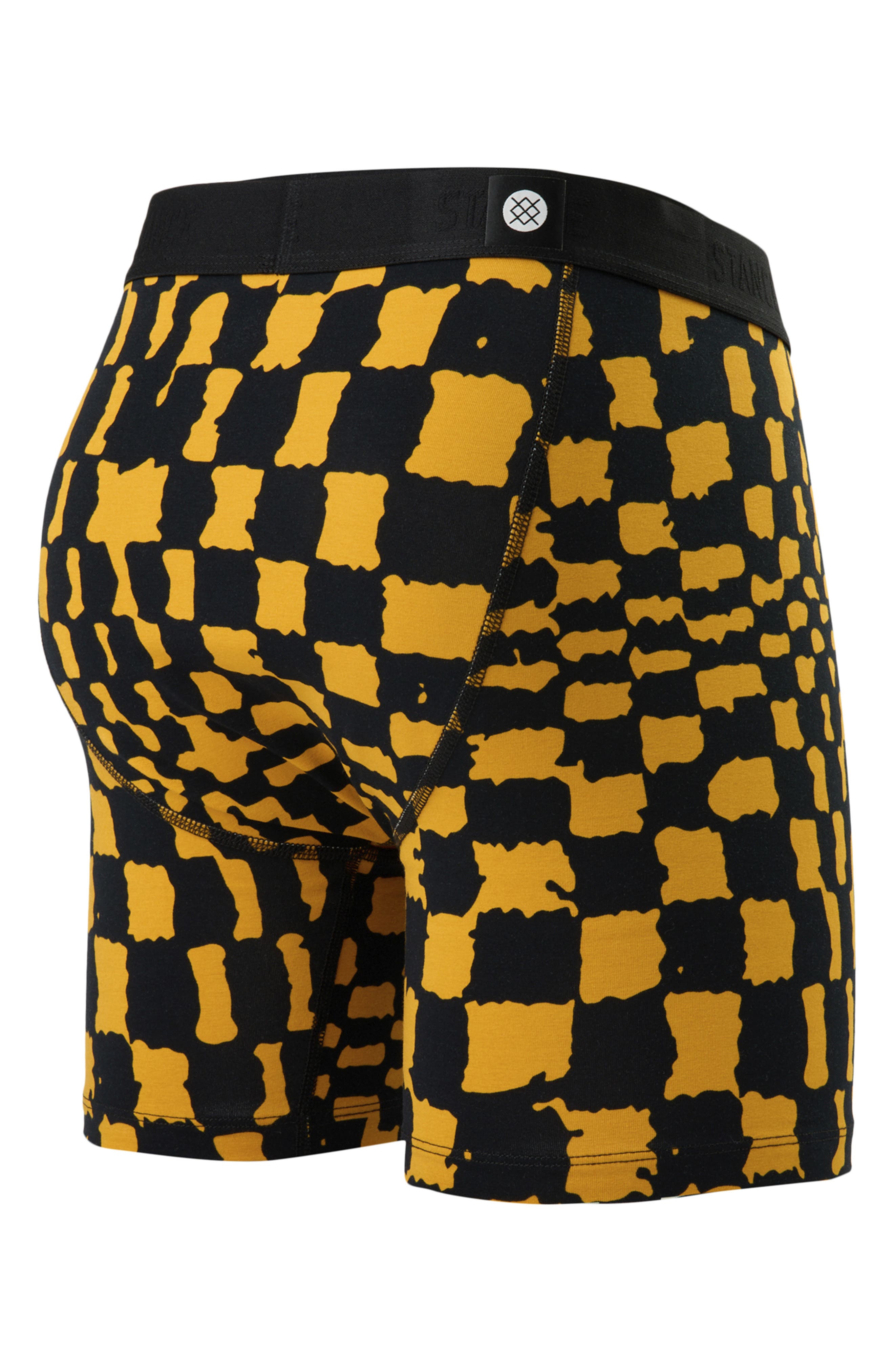Stance Warp Check Stretch Cotton Boxer Briefs | Nordstromrack