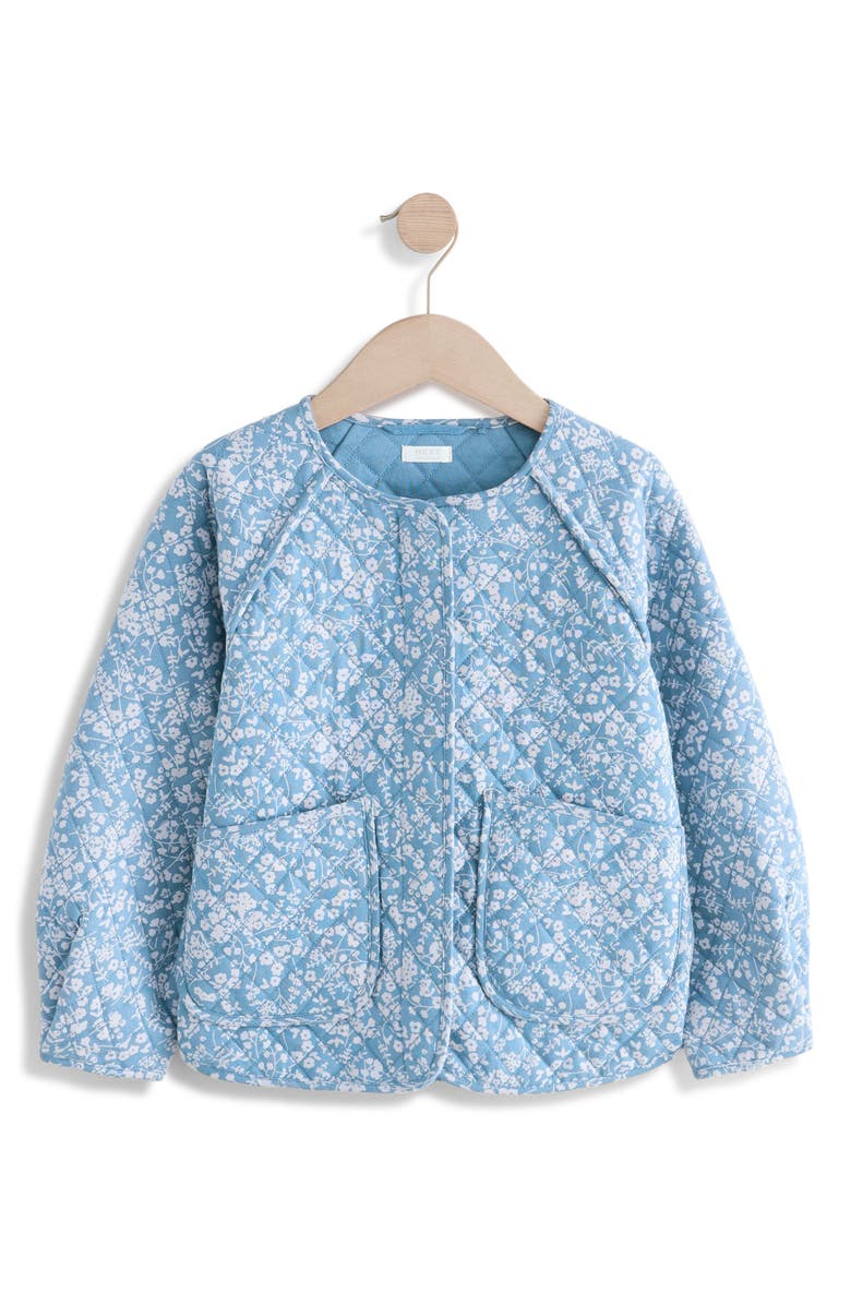 NEXT Kids' Floral Cotton Snap-Up Jacket | Nordstromrack