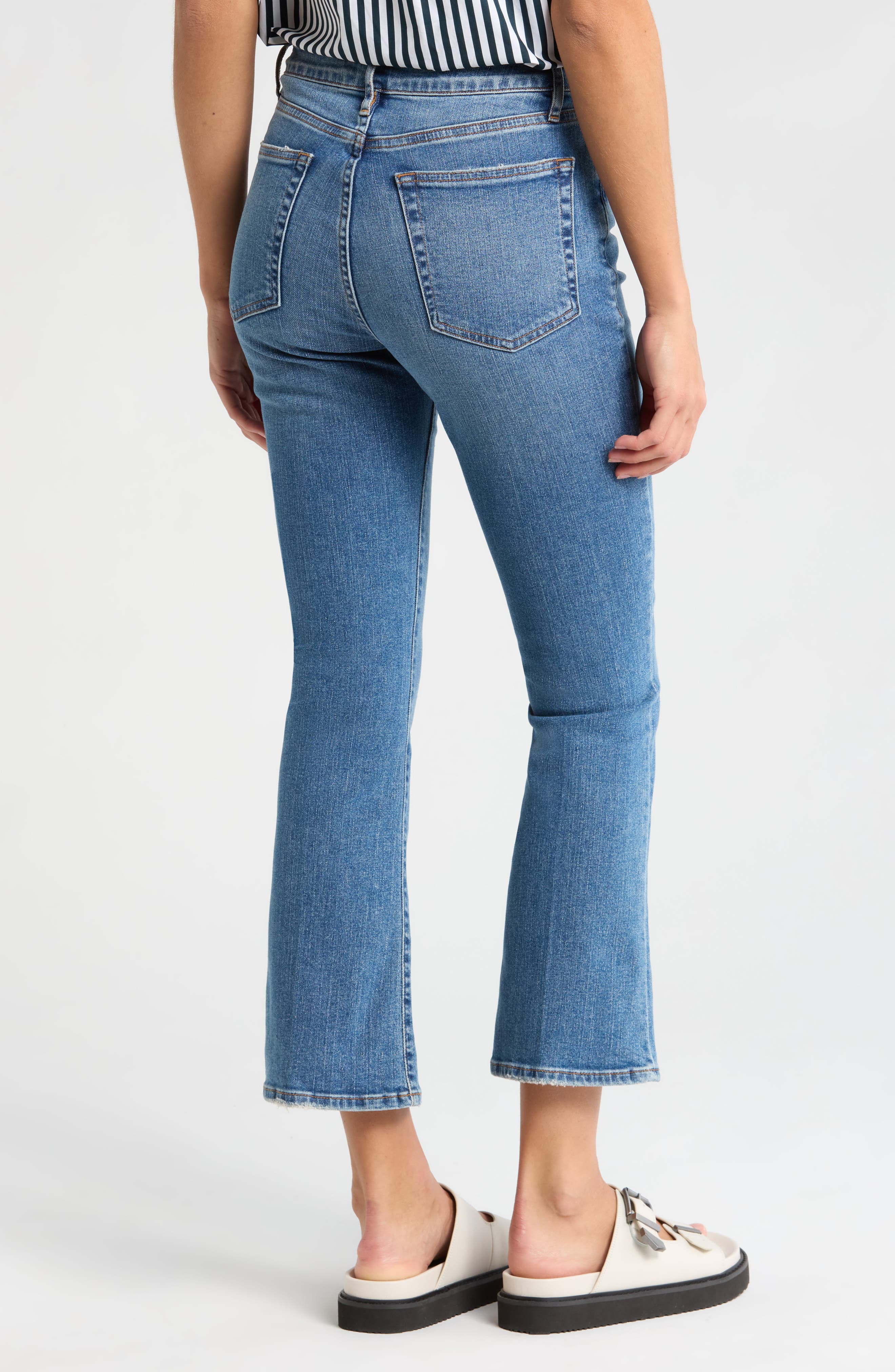 FRAME Le Crop Mini Bootcut Jeans | Nordstromrack
