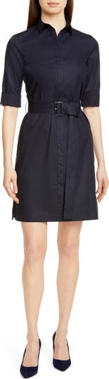 BOSS Daliri Belted Shirtdress | Nordstrom