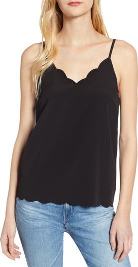 Halogen® Scallop Detail Camisole | Nordstrom