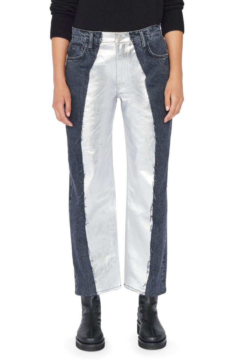 FRAME Pieced Straight Leg Jeans | Nordstromrack
