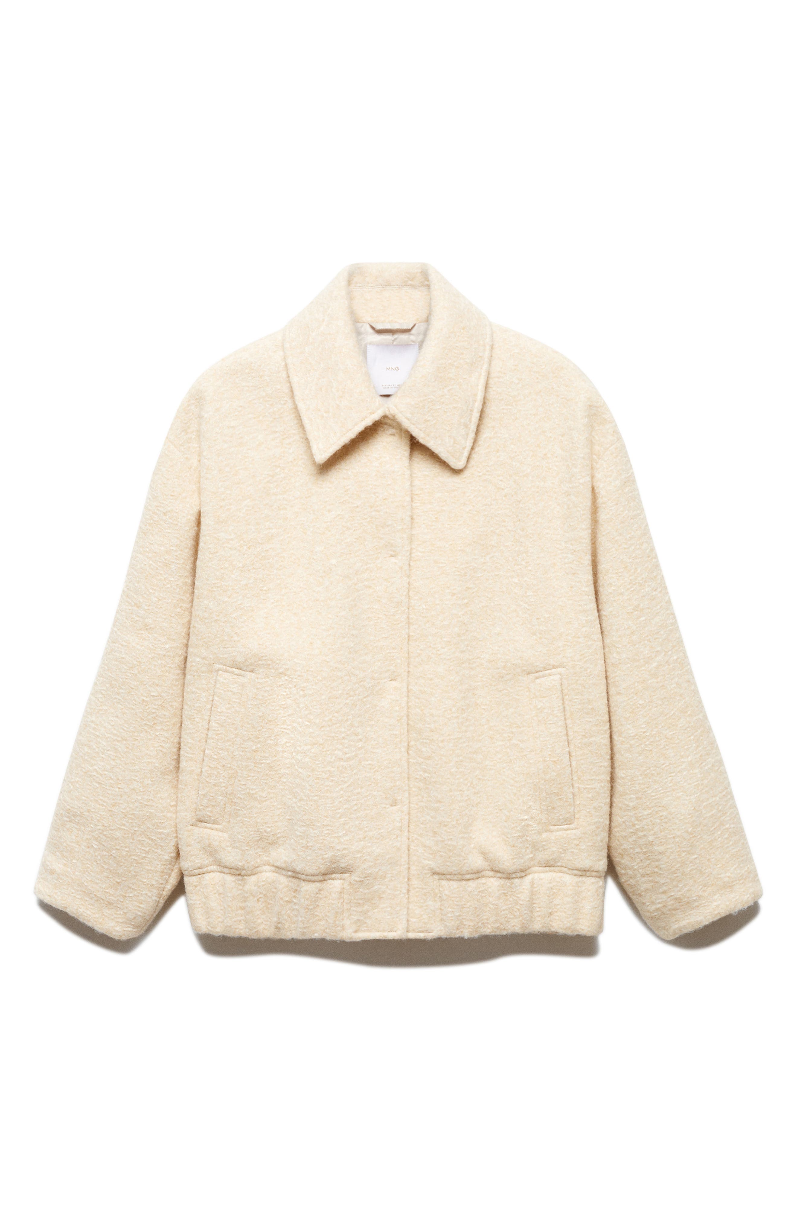 MANGO Oversize Bomber Jacket | Nordstromrack