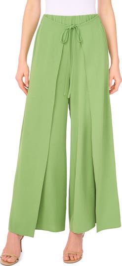 CeCe Tie Waist Wide Leg Pants | Nordstromrack