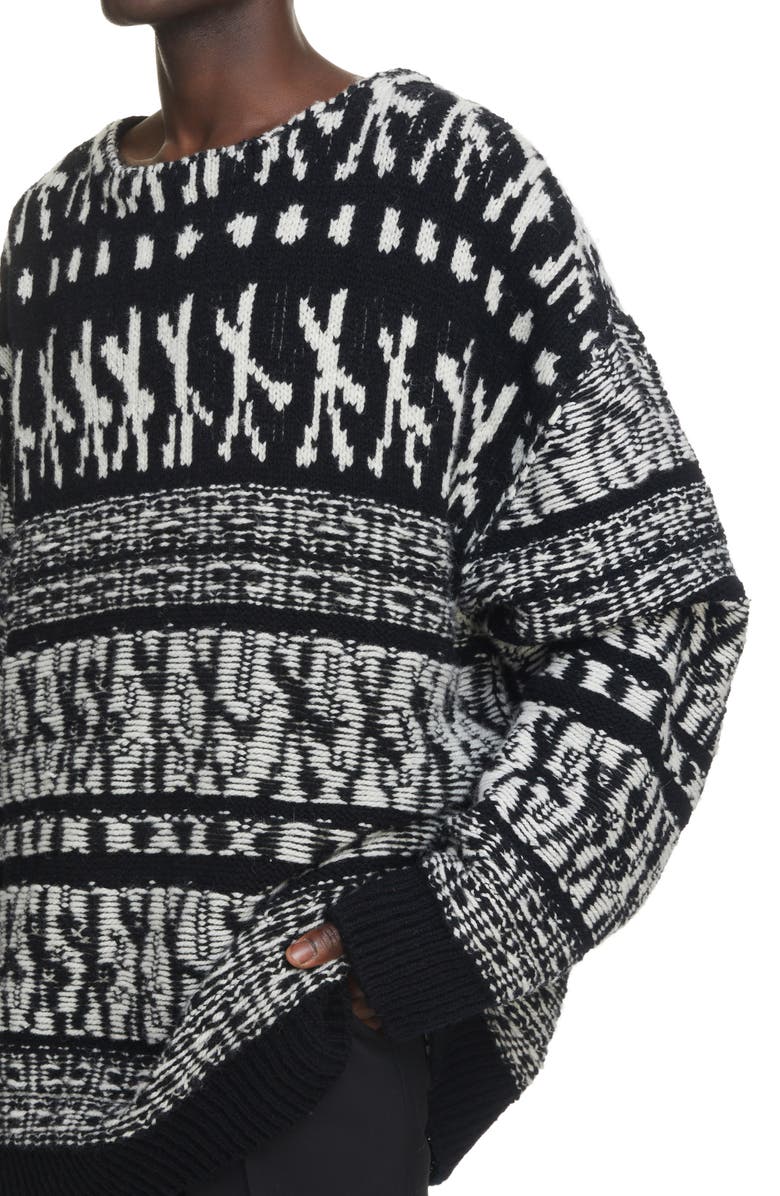 Givenchy x Chito Float Stitch Lambswool Sweater | Nordstrom