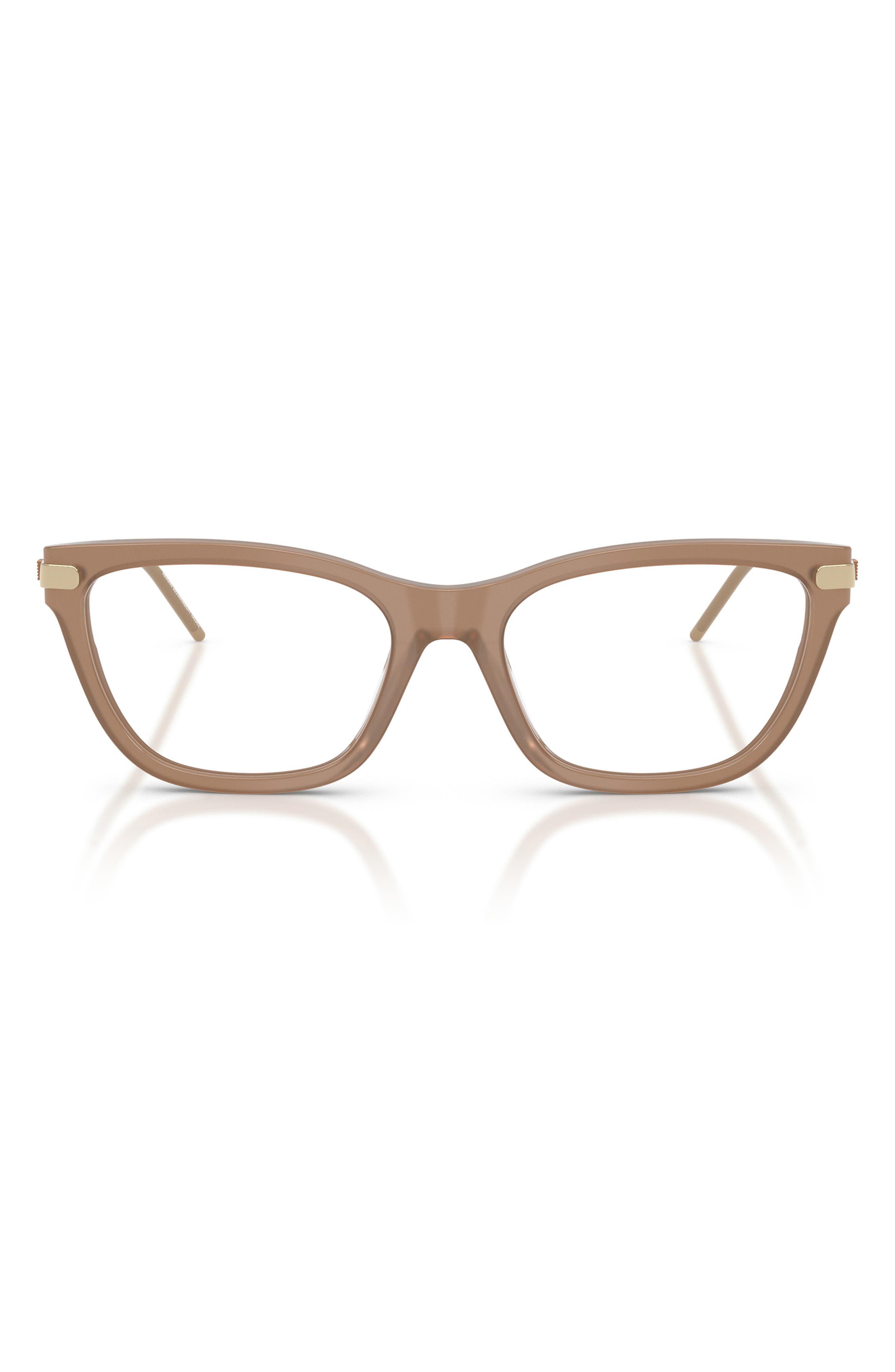 Emporio Armani 54mm Cat Eye Optical Glasses | Nordstrom
