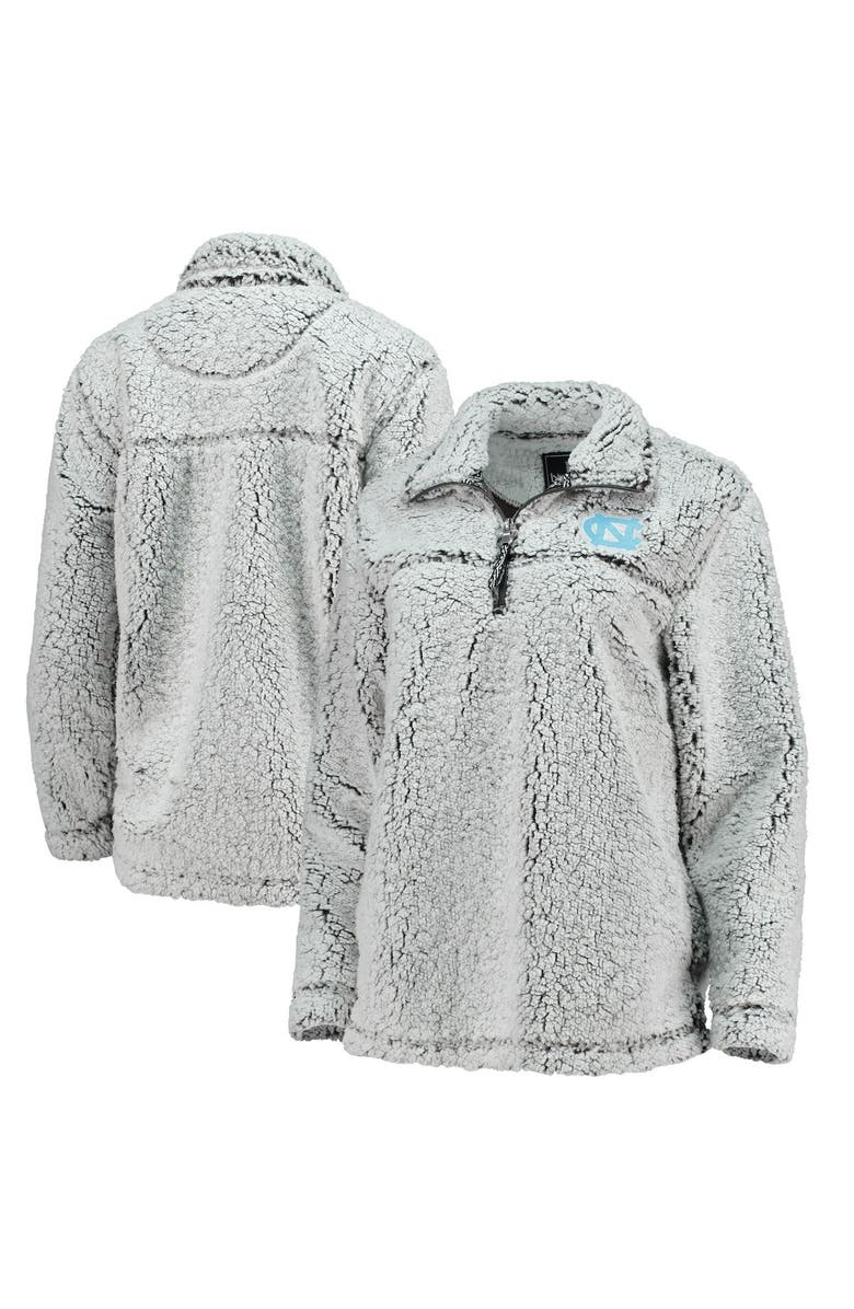 BOXERCRAFT Women's Gray North Carolina Tar Heels Sherpa Super-Soft ...