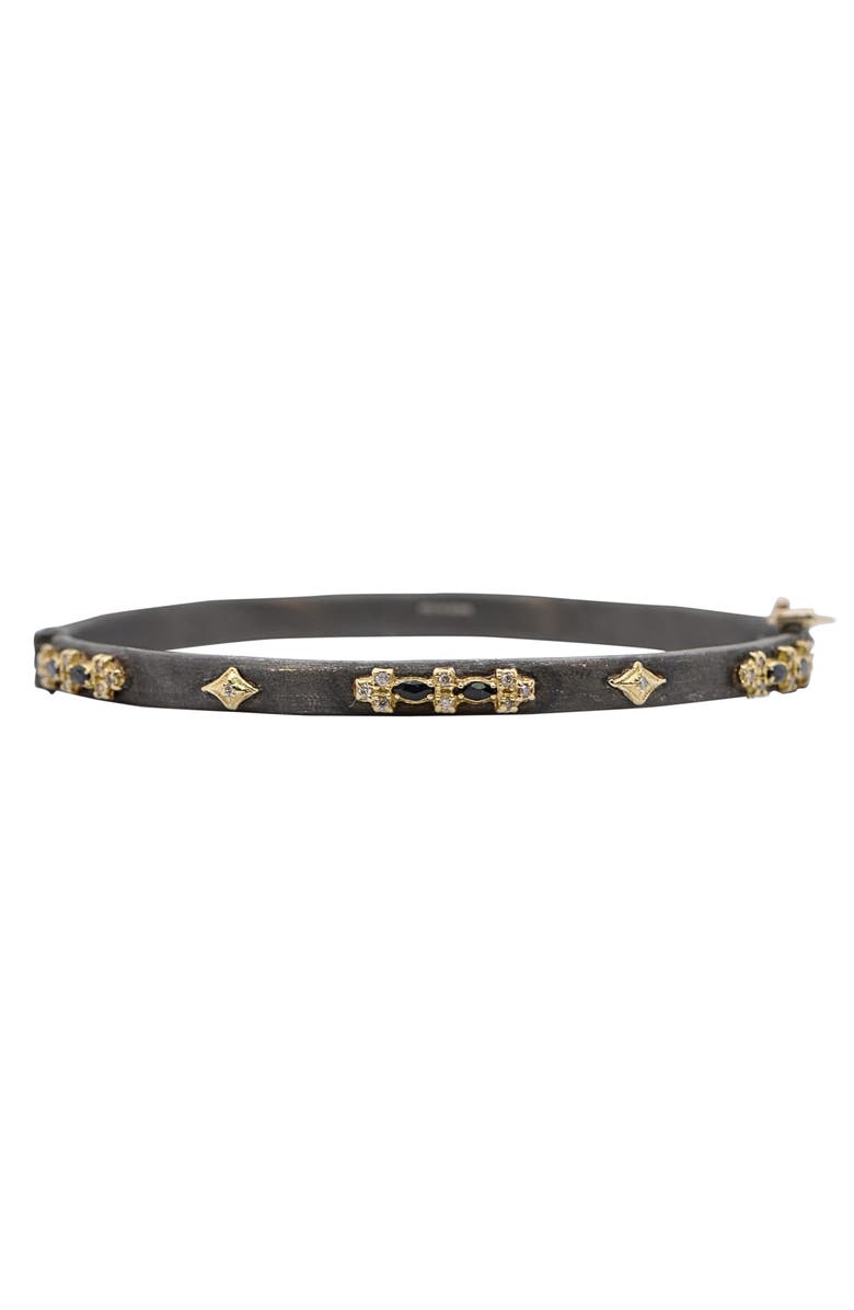 Armenta Old World Black Sapphire & Diamond Bangle | Nordstrom