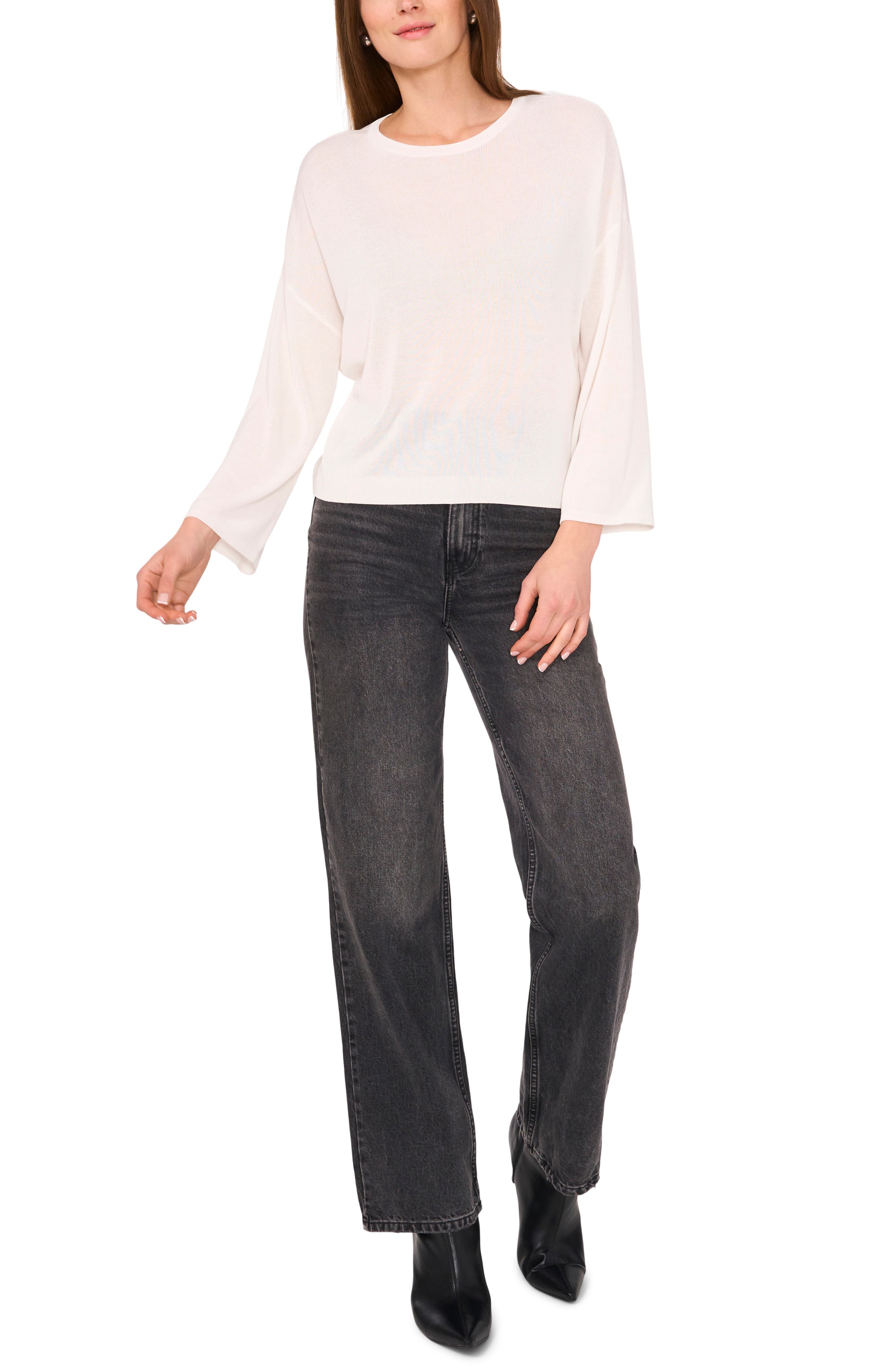Halogen® Fine Gauge Crewneck Sweater | Nordstromrack