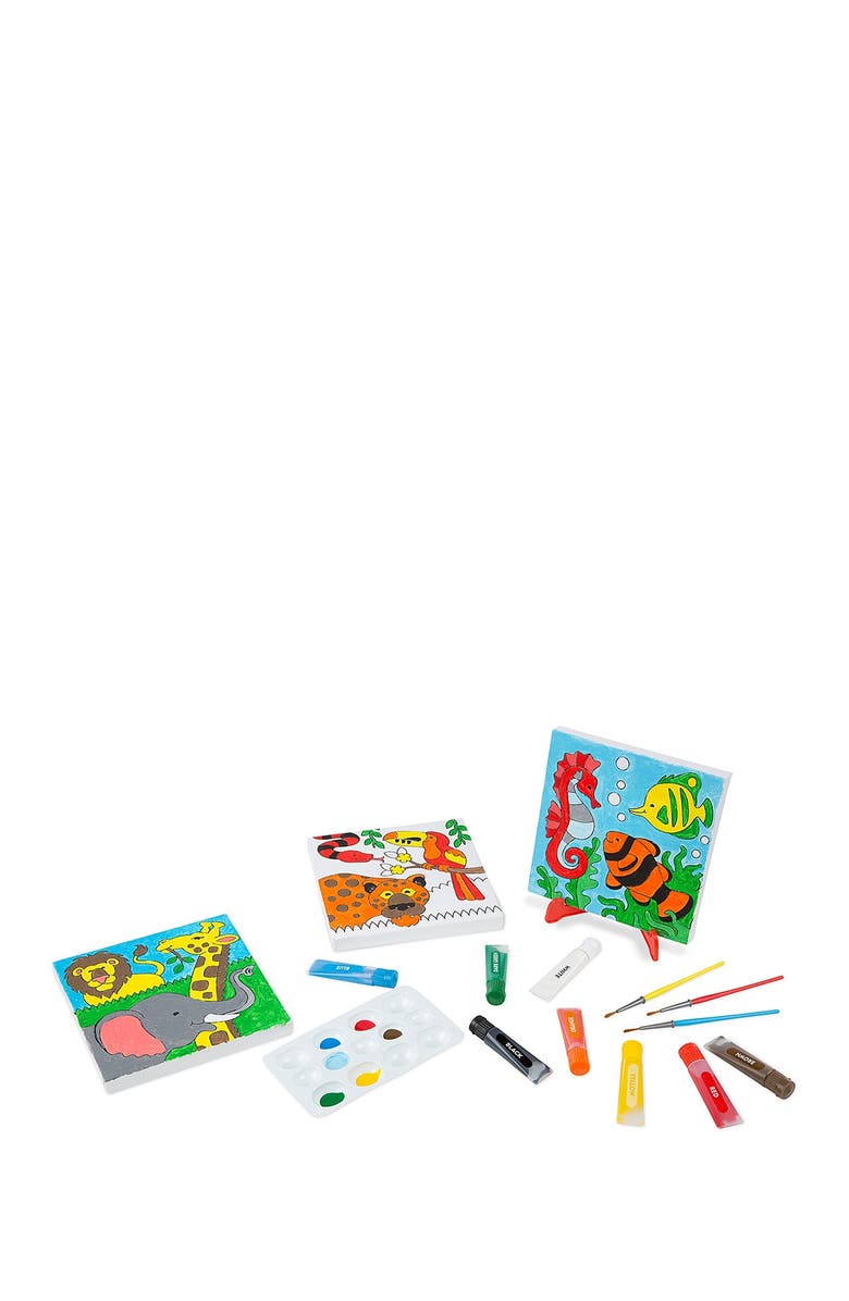 Melissa & Doug Canvas Painting Set - Animals | Nordstromrack